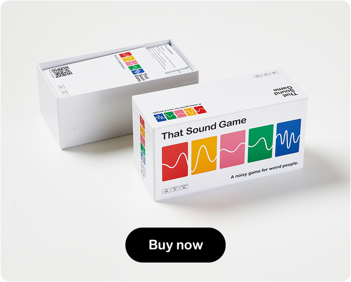 That Sound Game - A noisy game for weird people